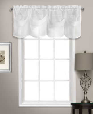 Summit 56" X 14" Tuck Valance - Macy's