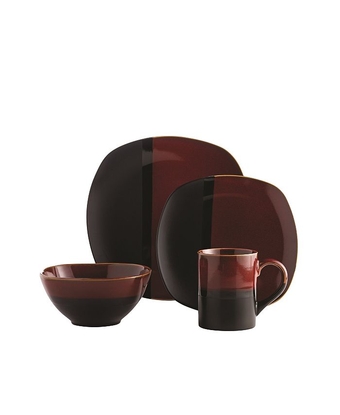 over&back Over and Back Montego 16 Piece Dinnerware Set - Macy's