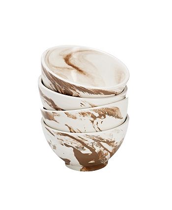 over&back Swirl Bowls - Set Of 4 - Macy's