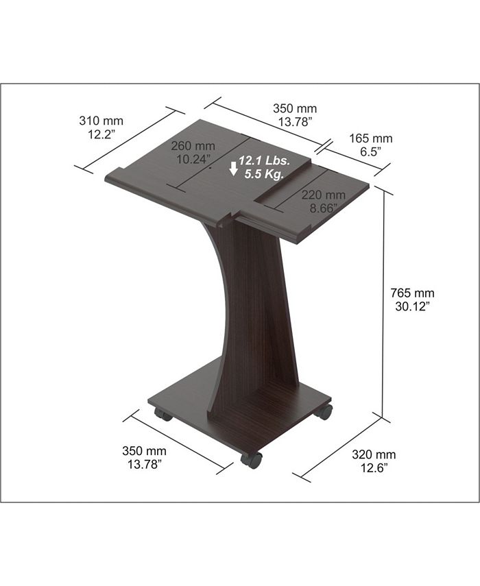 Inval America Rolling Laptop Cart - Macy's