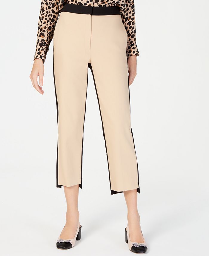 Marella Ileo Cropped Colorblocked Pants - Macy's