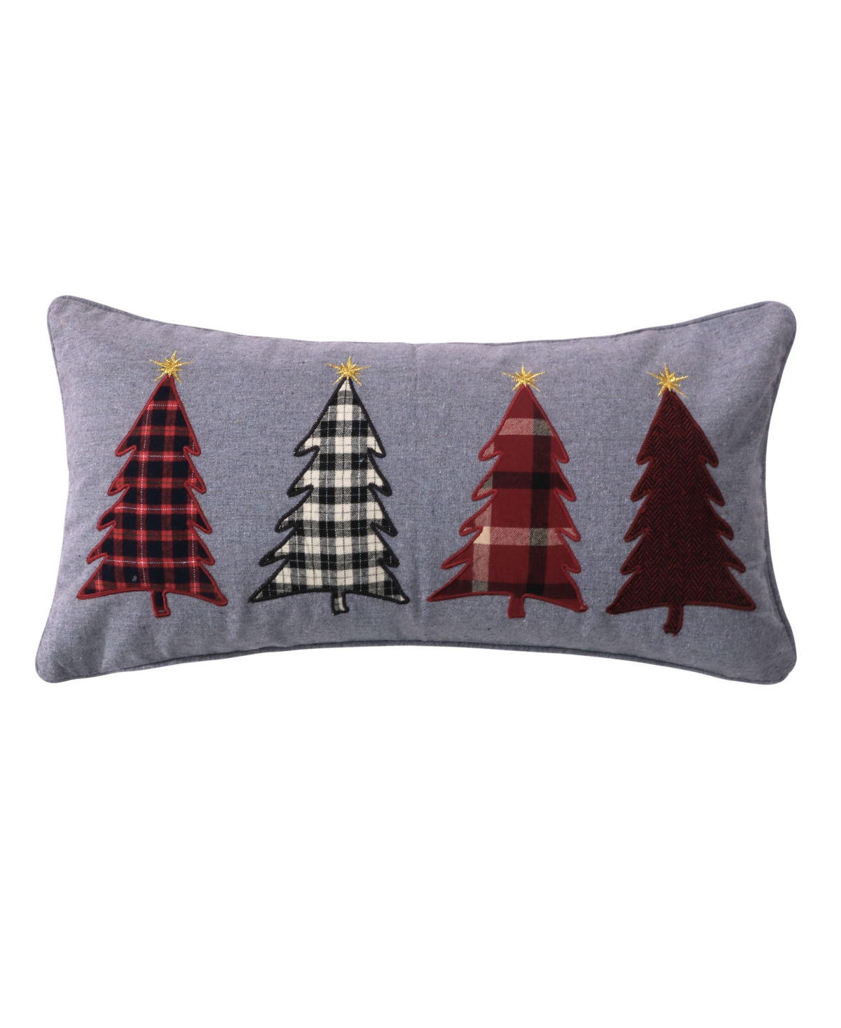 Click here for Levtex Rudolph Trees Applique Decorative Pillow  2... prices