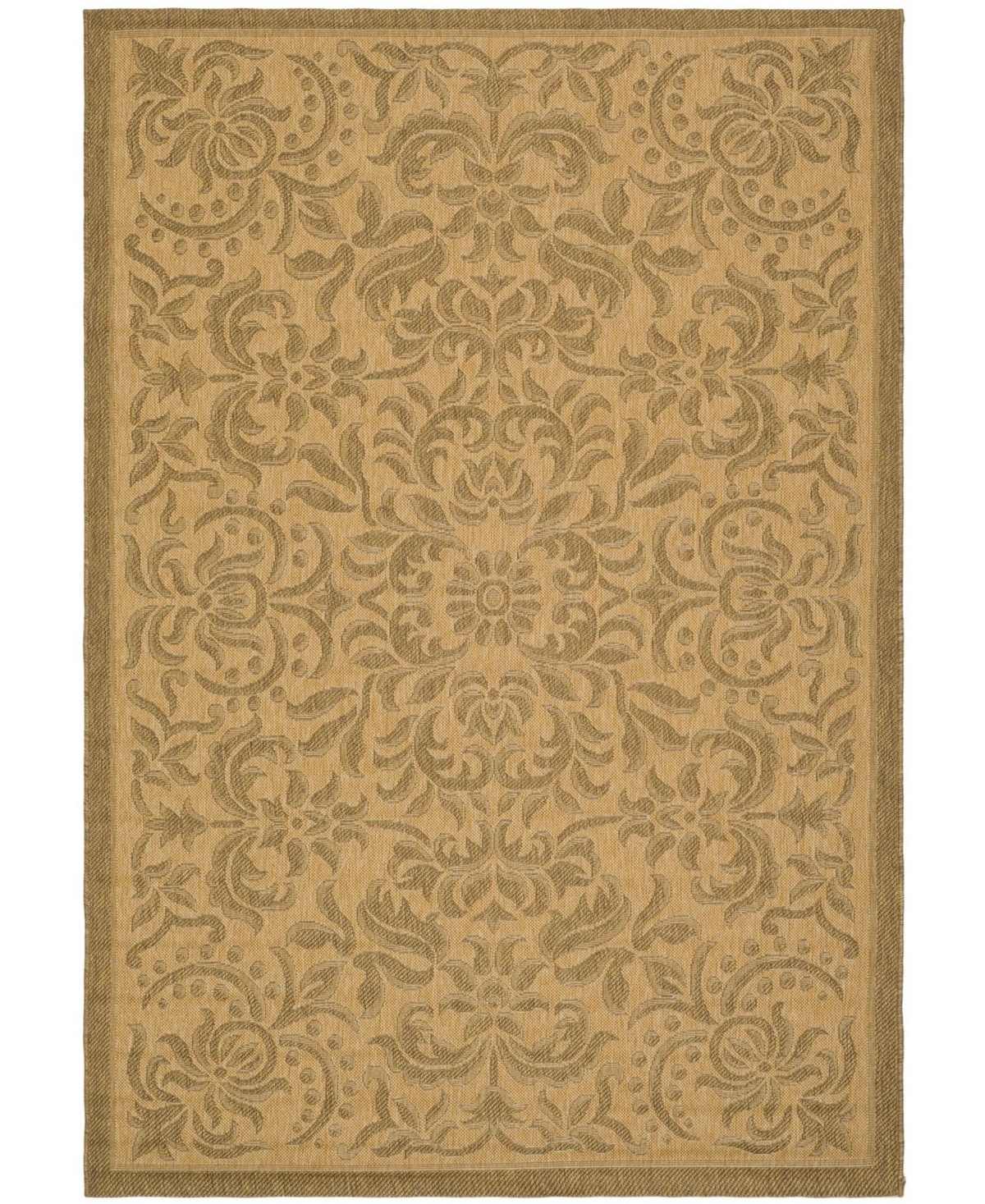 Click here for Safavieh Courtyard CY6634 Natural and Gold 53 x 77... prices
