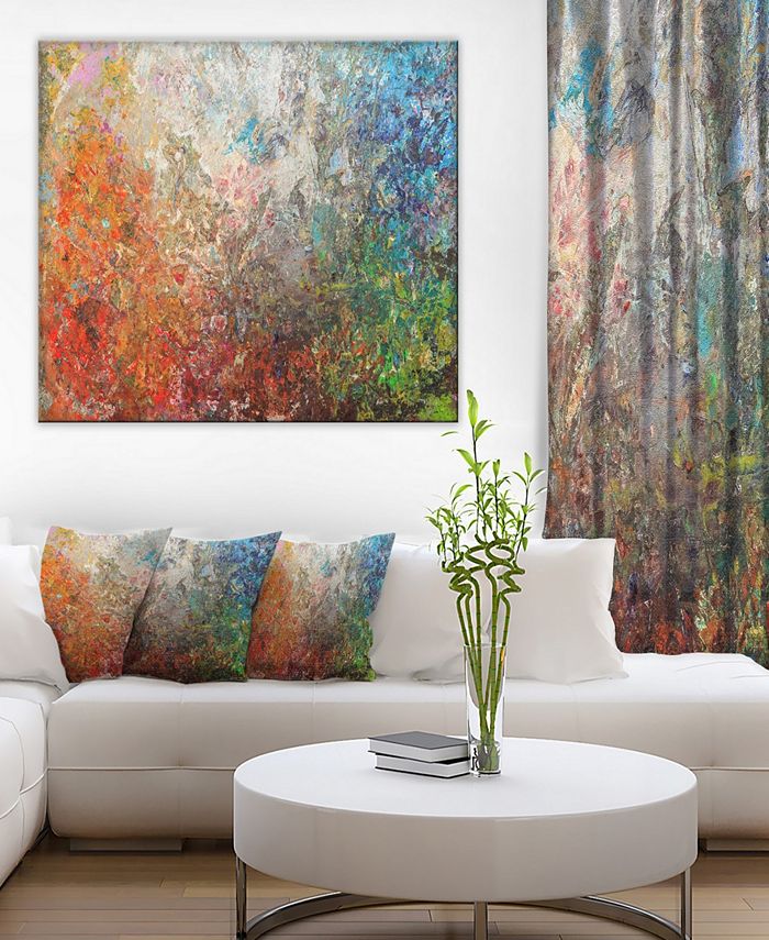 Design Art Designart Board Stained Abstract Art Abstract Canvas Art ...