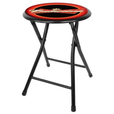 Budweiser 18" Cushioned Folding Stool - Macy's