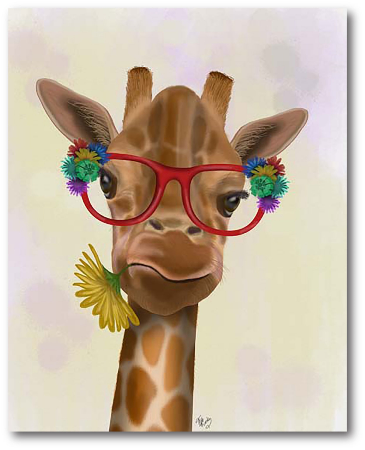 Click here for Courtside Market Giraffe and Flower Glasses 3 Gall... prices