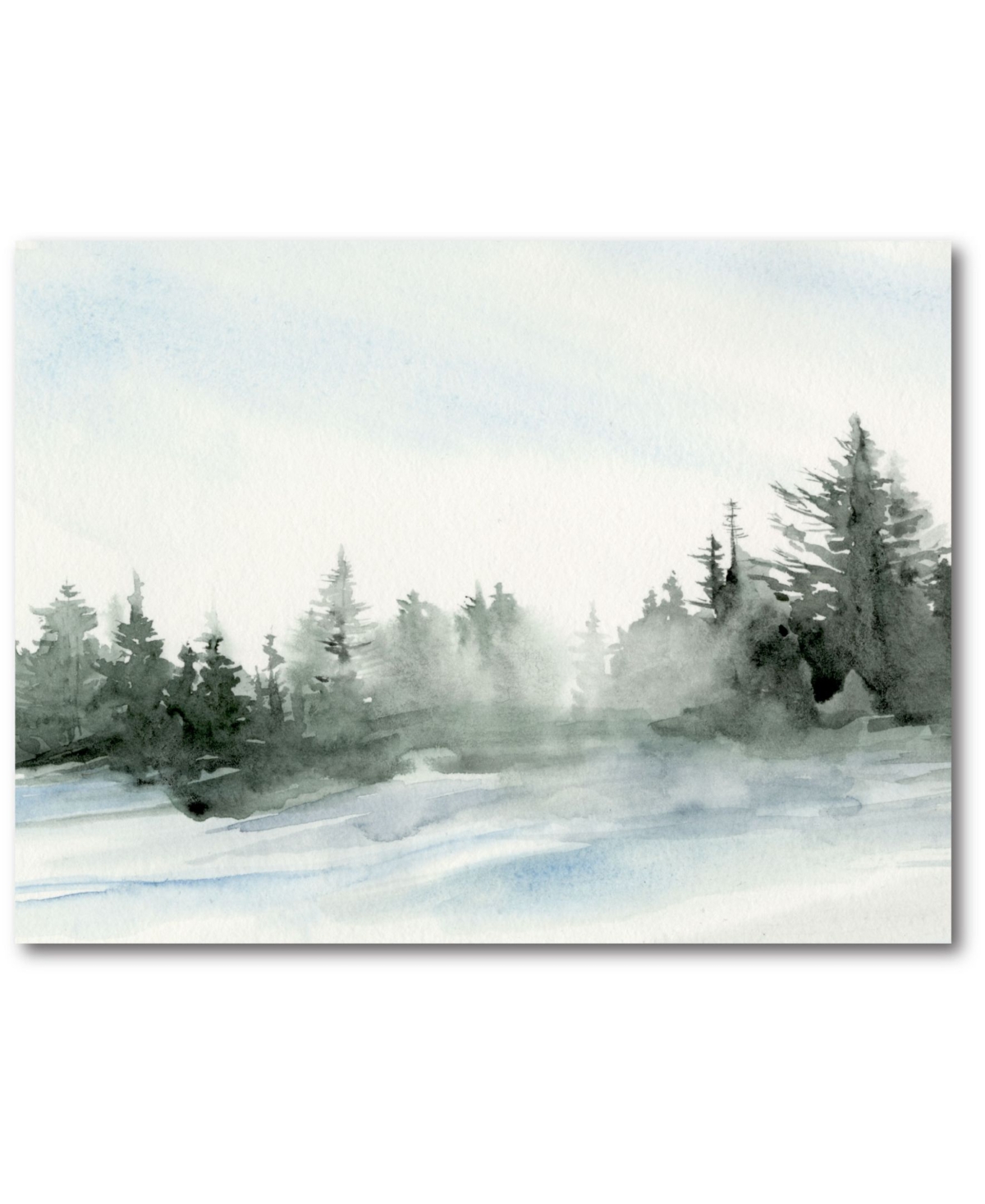 Click here for Courtside Market Winter Pines Gallery-Wrapped Canv... prices