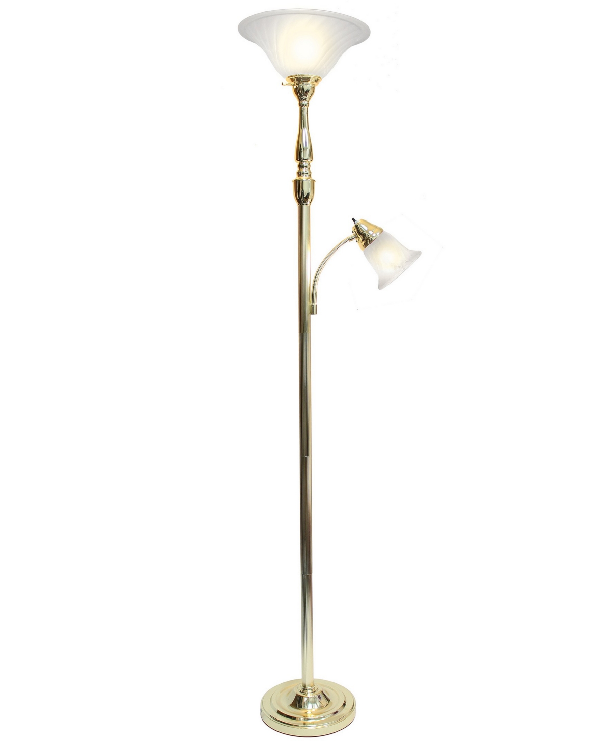 Click here for Elegant Designs 2 Light Mother Daughter Floor Lamp... prices