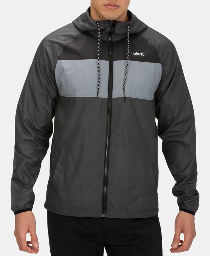 Hurley Men's Colorblocked Windbreaker - Macy's
