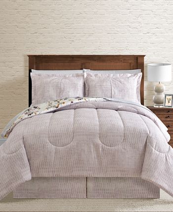 Fairfield Square Collection Haley Reversible 8-Pc. Full Comforter Set ...