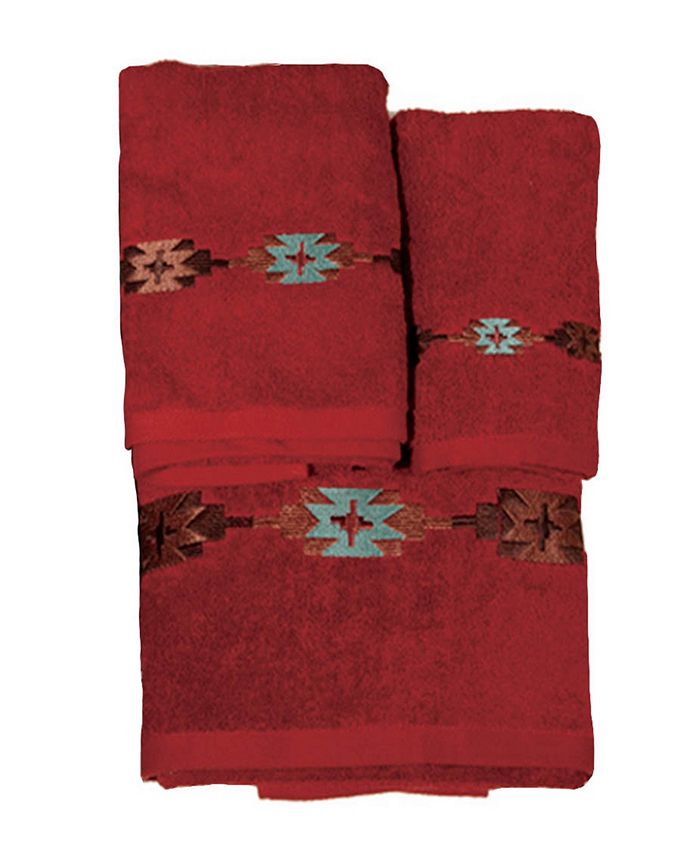 HiEnd Accents 21-Pc. Aztec Bathroom Set - Macy's