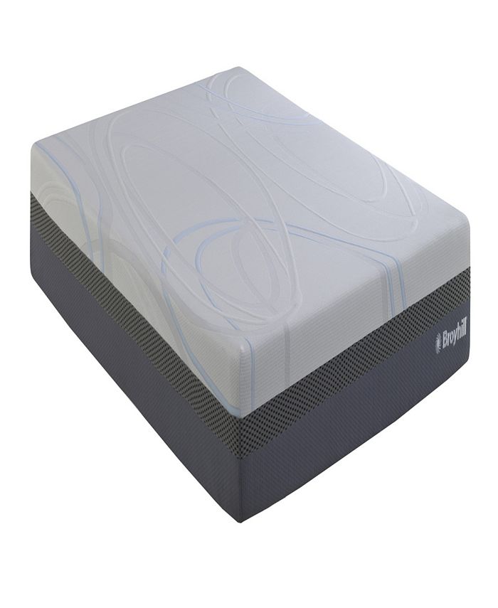 Broyhill O2 12" California King Medium Plush Liquid Gel Foam Mattress ...