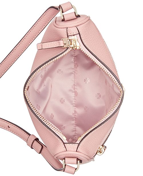 kate spade new york Polly Pebble Leather Crossbody & Reviews - Handbags ...