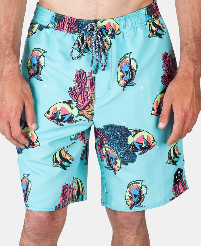 Neff Men's Graphic Board Shorts - Macy's