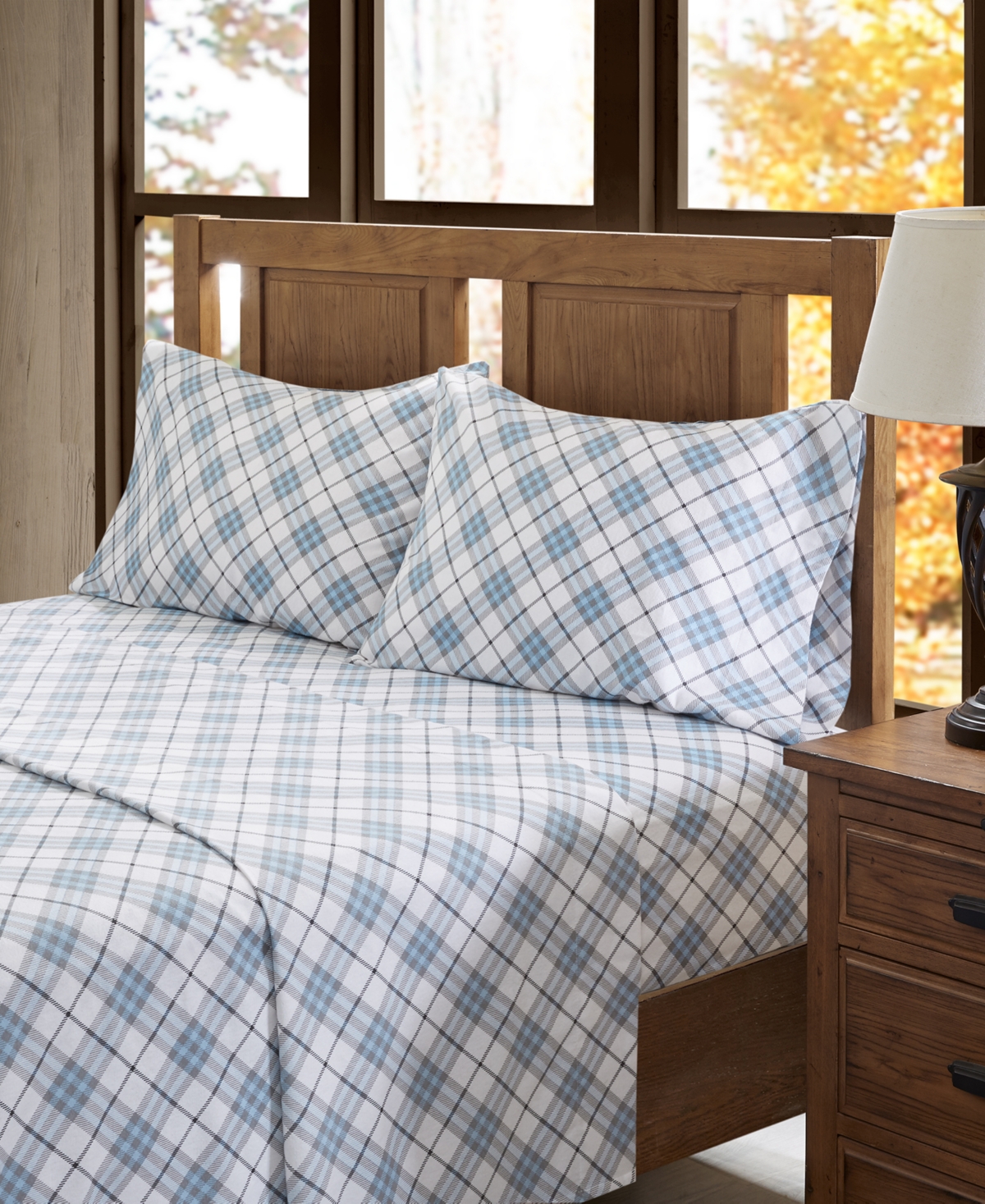 Click here for Madison Park Novelty Printed Cotton Flannel 4-Pc.... prices