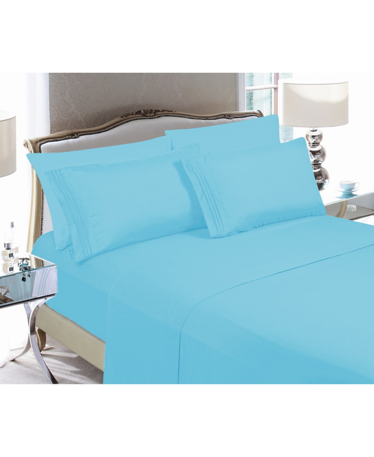 Click here for Elegant Comfort Luxury Soft Solid 4-Pc. Sheet Set... prices