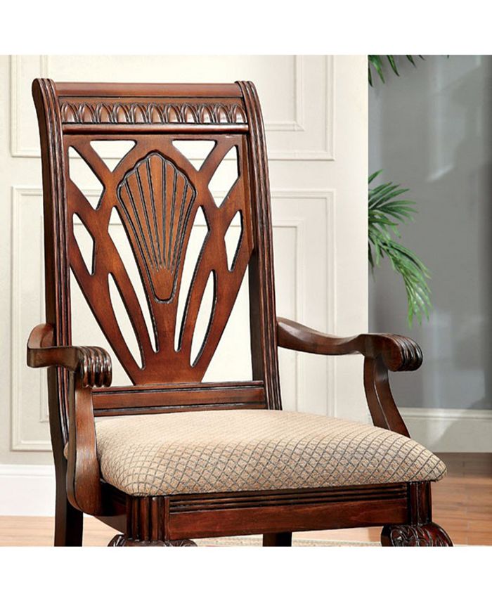 Benzara Transitional Style Arm Chair, Set of 2 - Macy's