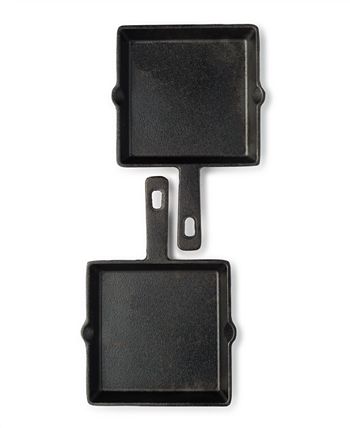 Goodful 2-Pc. Mini Cast Iron 6" Griddle Set, Created for Macy's - Macy's