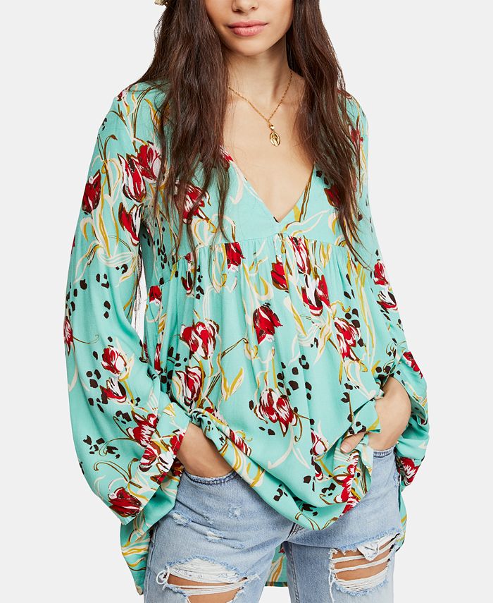 Free People Bella Printed Tunic - Macy's