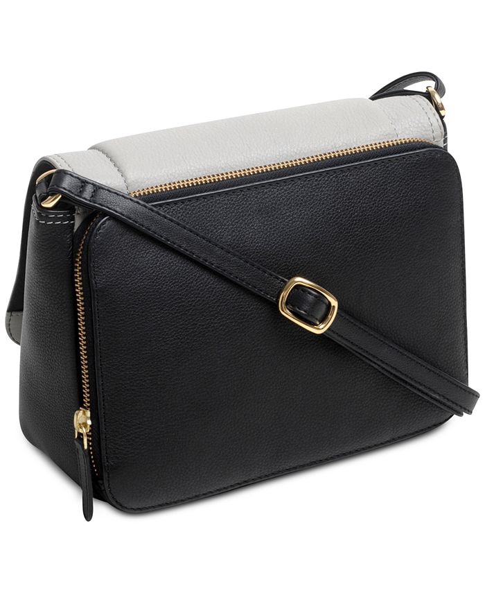 tula Colorblocked Flapover Leather Crossbody - Macy's