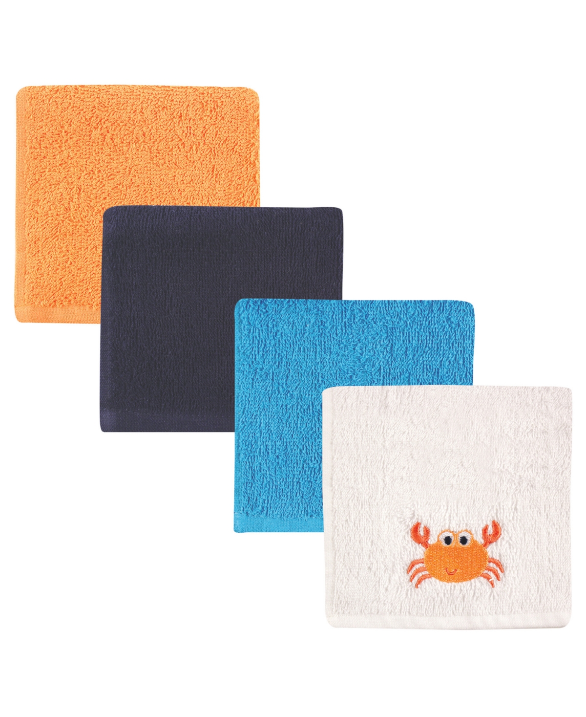 Click here for Luvable Friends Boys Plush Cotton Washcloths - Cra... prices