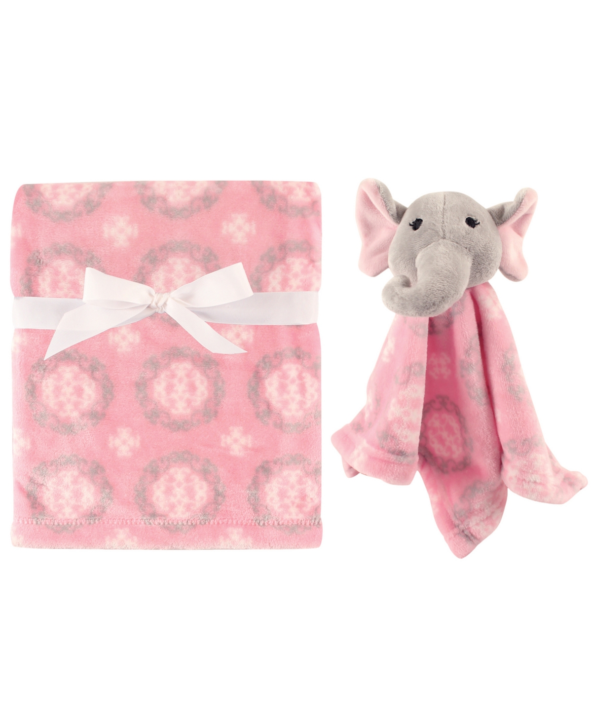 Click here for Hudson Baby Girls Plush Blanket with Security Blan... prices