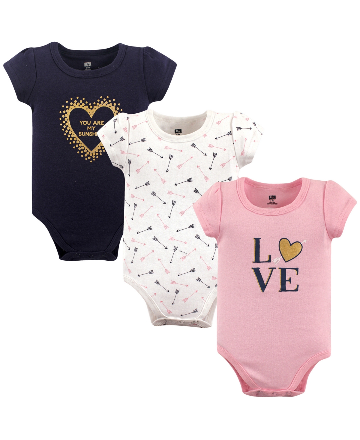 Click here for Hudson Baby Baby Girls Essential Three-Piece Set o... prices