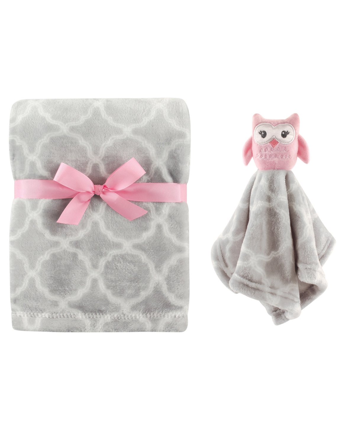 Click here for Hudson Baby Girls Plush Blanket with Security Blan... prices