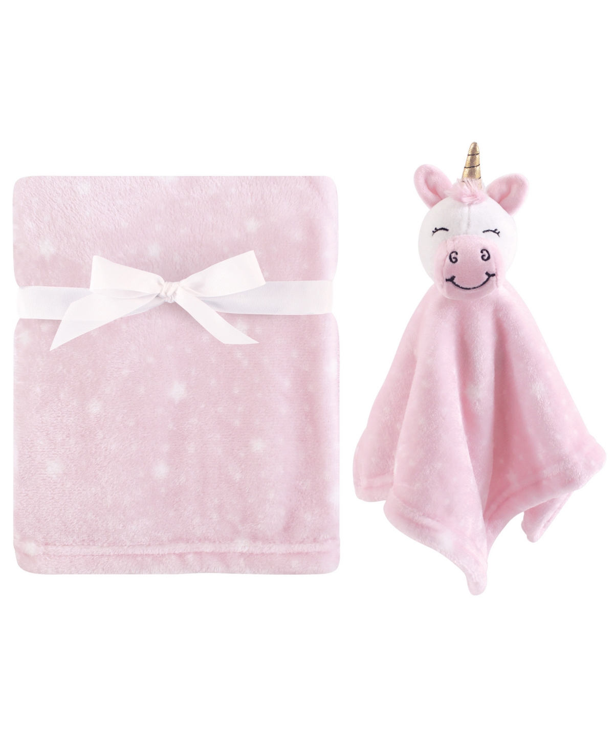 Click here for Hudson Baby Girls Plush Blanket with Security Blan... prices