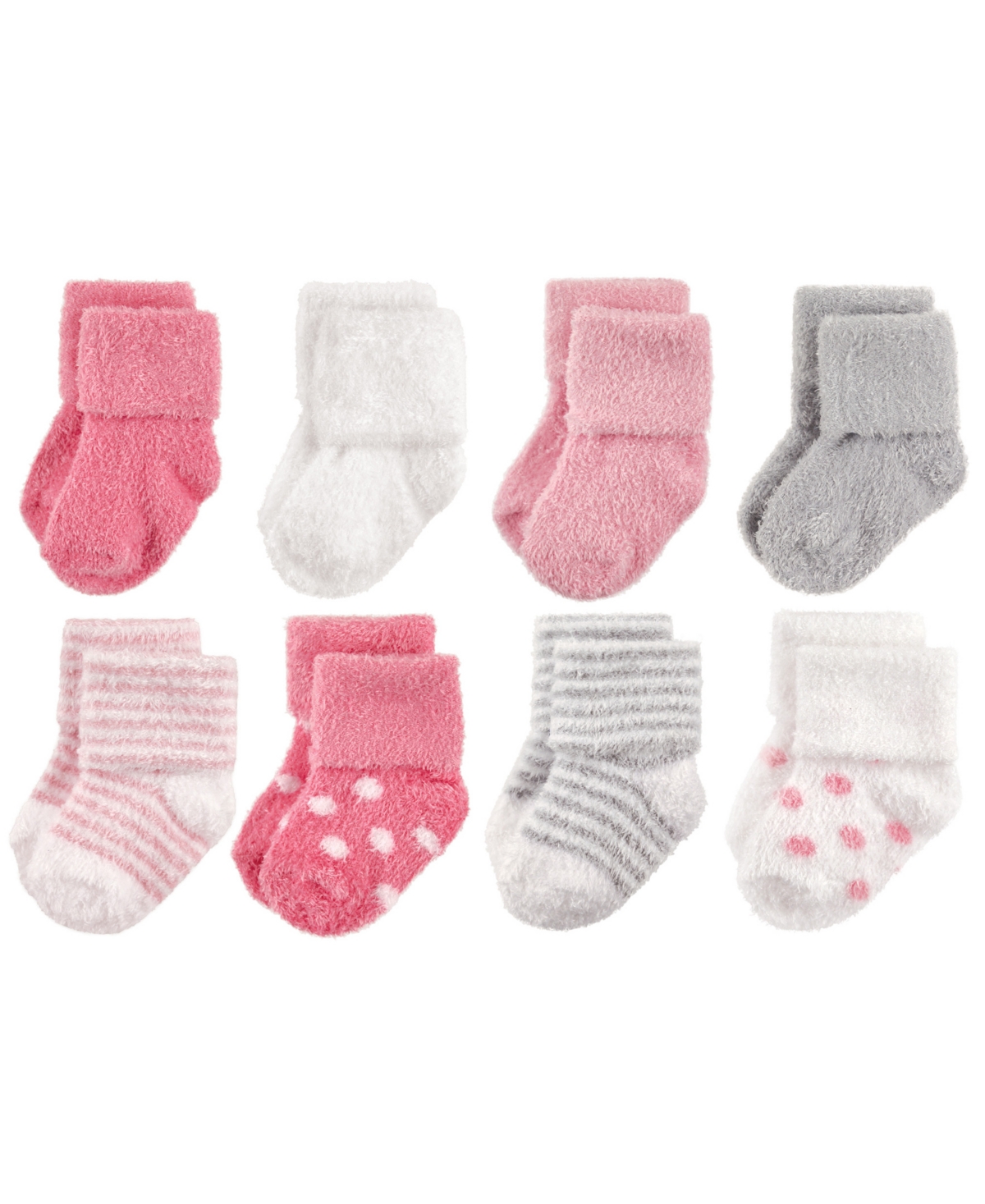 Click here for Hudson Baby Baby Girls Hudson 8Pk Chenille Socks -... prices