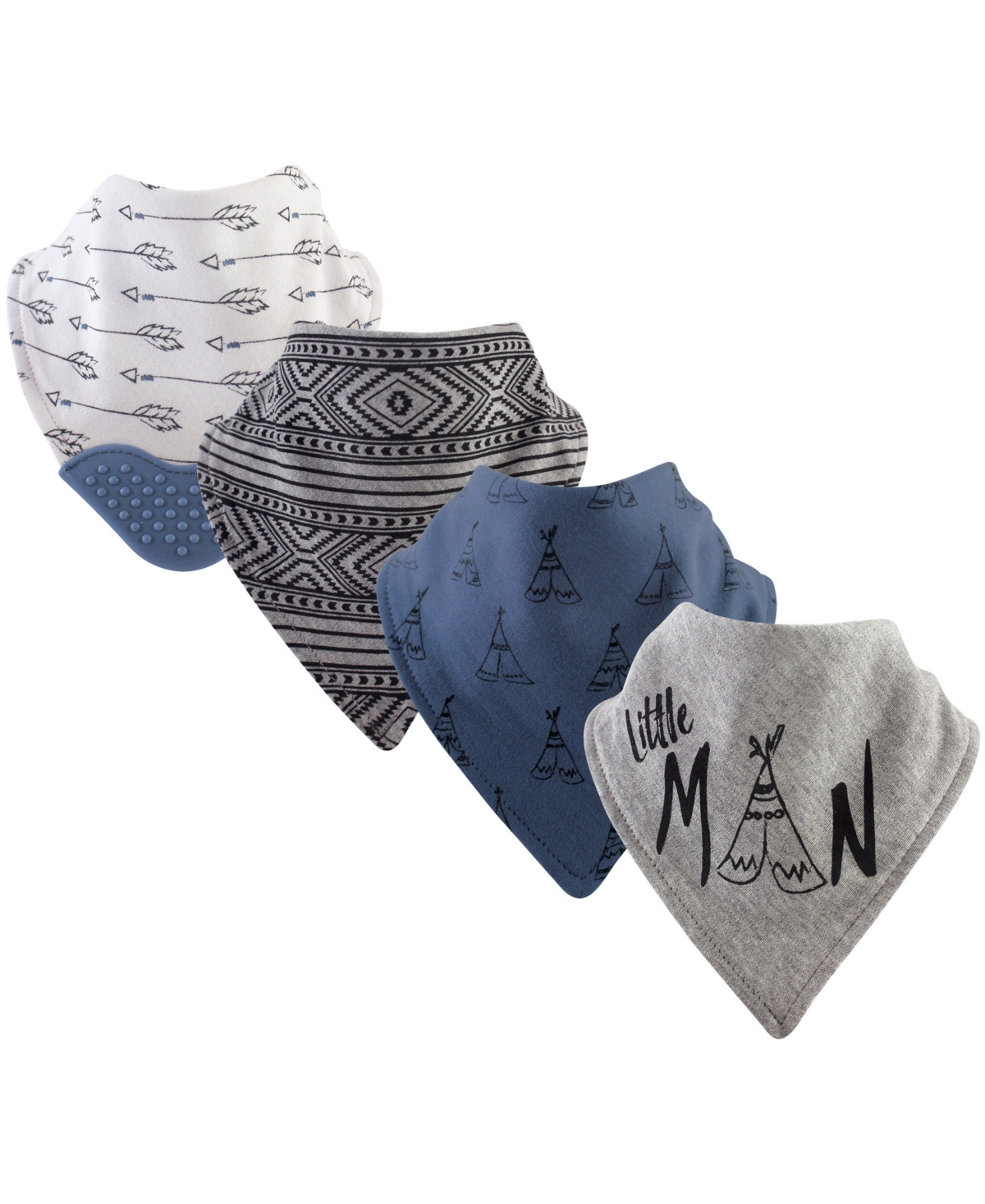 Click here for Yoga Sprout Bandana Bibs with Teether  4-Pack  One... prices