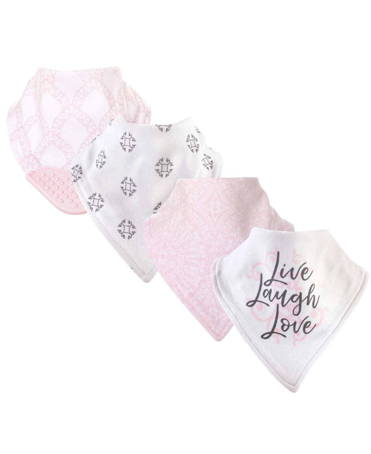 Click here for Yoga Sprout Bandana Bibs with Teether  4-Pack  One... prices