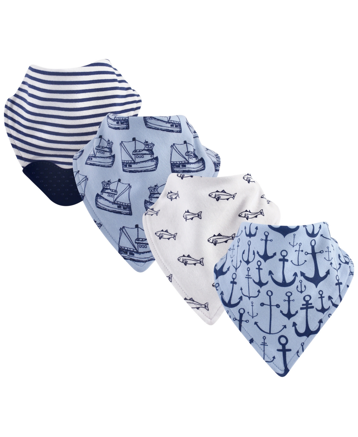 Click here for Yoga Sprout Bandana Bibs with Teether  4-Pack  One... prices