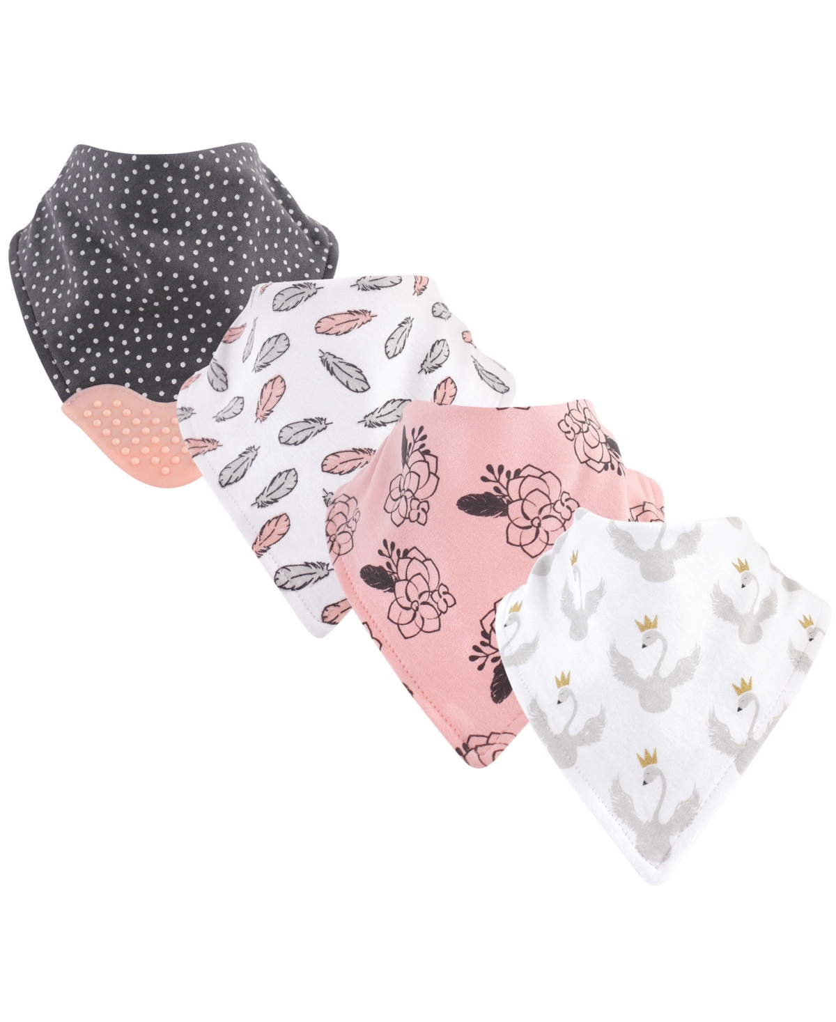 Click here for Yoga Sprout Bandana Bibs with Teether  4-Pack  One... prices
