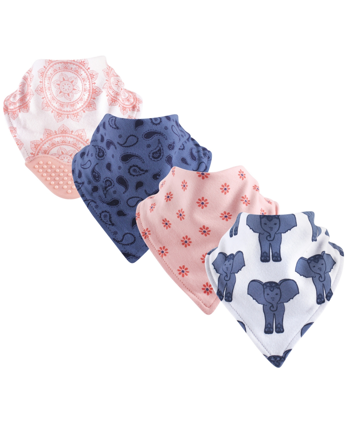 Click here for Yoga Sprout Bandana Bibs with Teether  4-Pack  One... prices