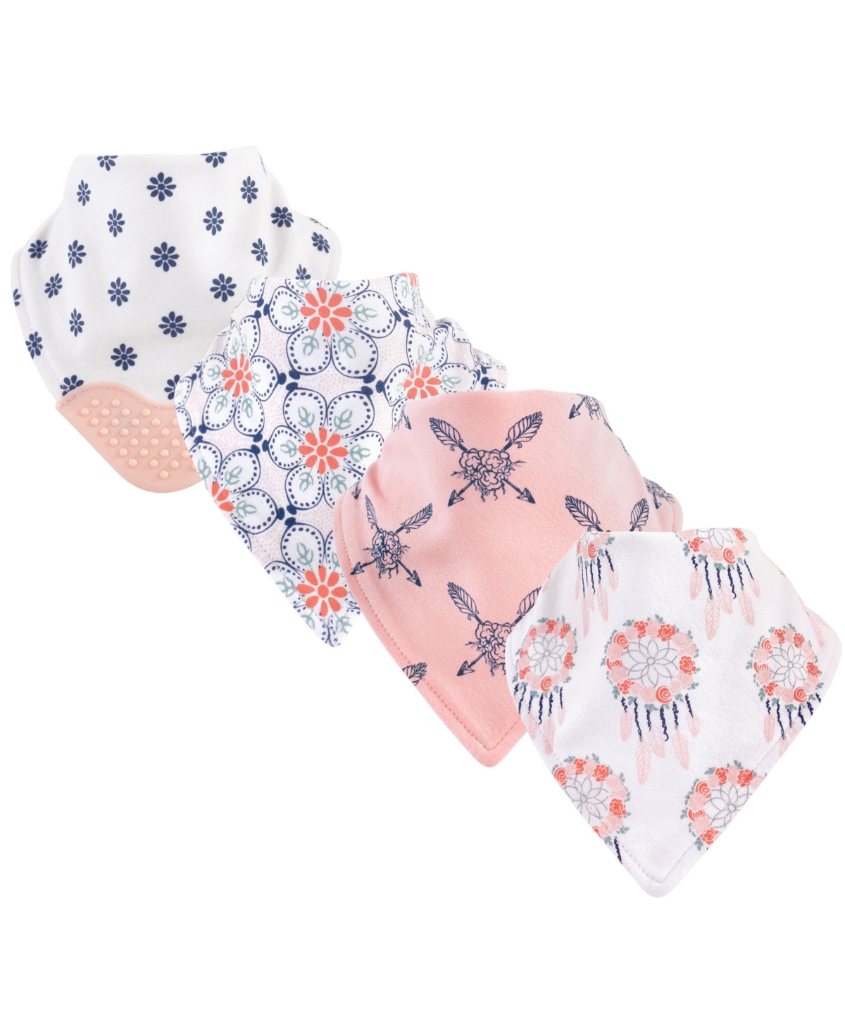 Click here for Yoga Sprout Bandana Bibs with Teether  4-Pack  One... prices