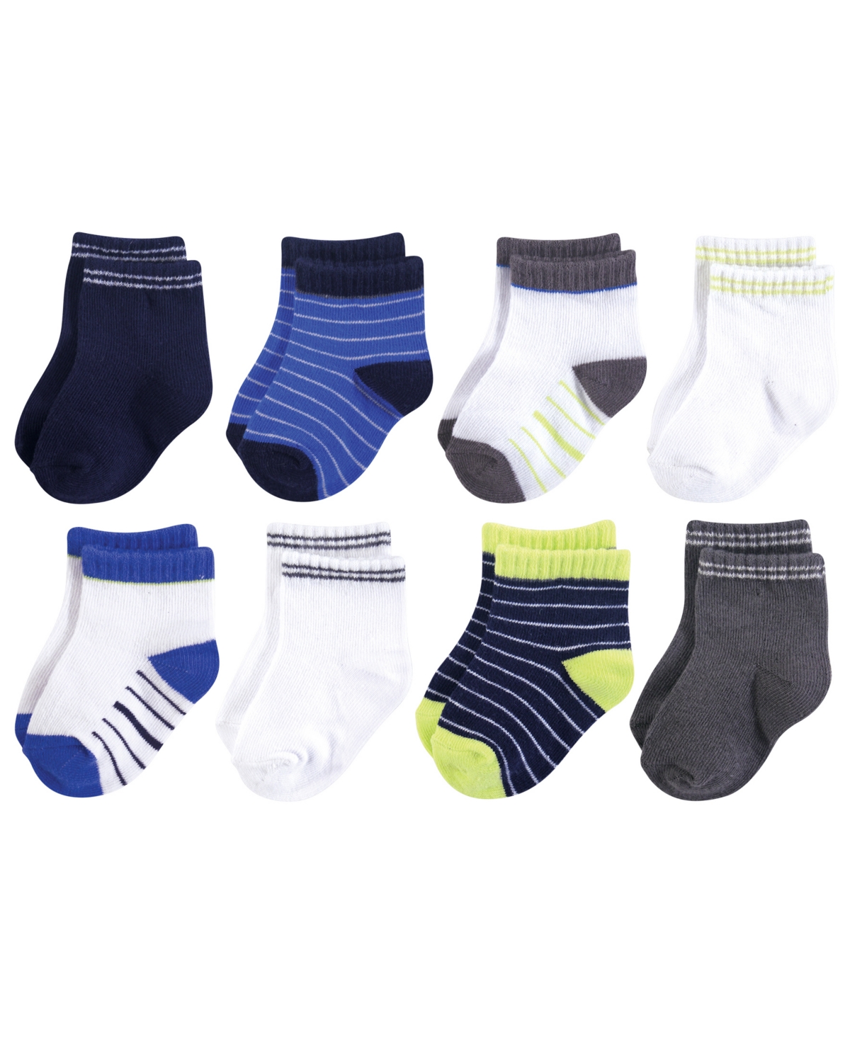 Click here for Hudson Baby Baby Boys Hudson Eight-Pack of Everyda... prices