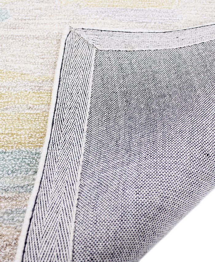 BB Rugs Elements ELM-225 Multi 2'6" x 8' Runner Area Rug - Macy's