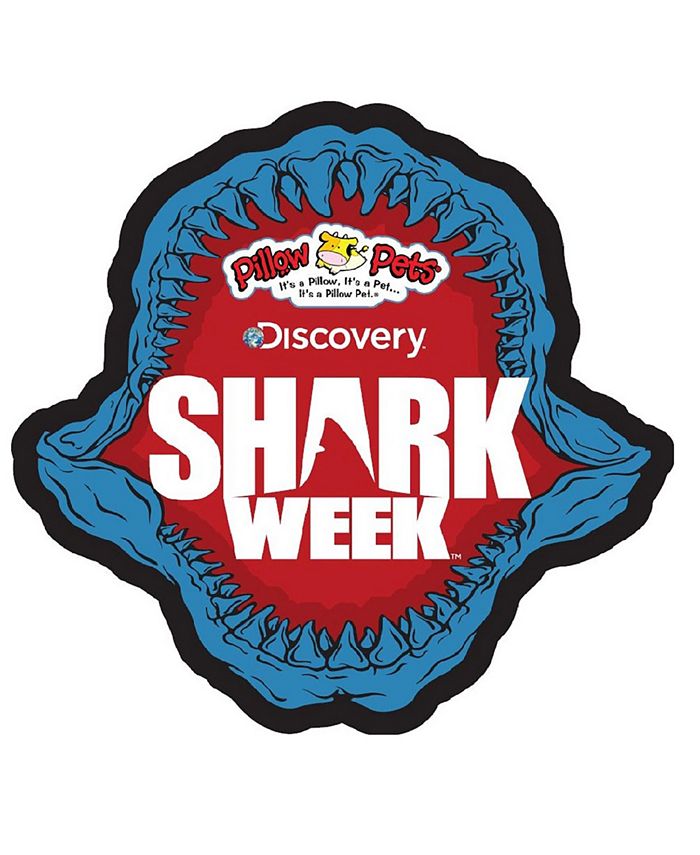 Pillow Pets Discovery Channel Shark Stuffed Animal Plush Toy - Macy's