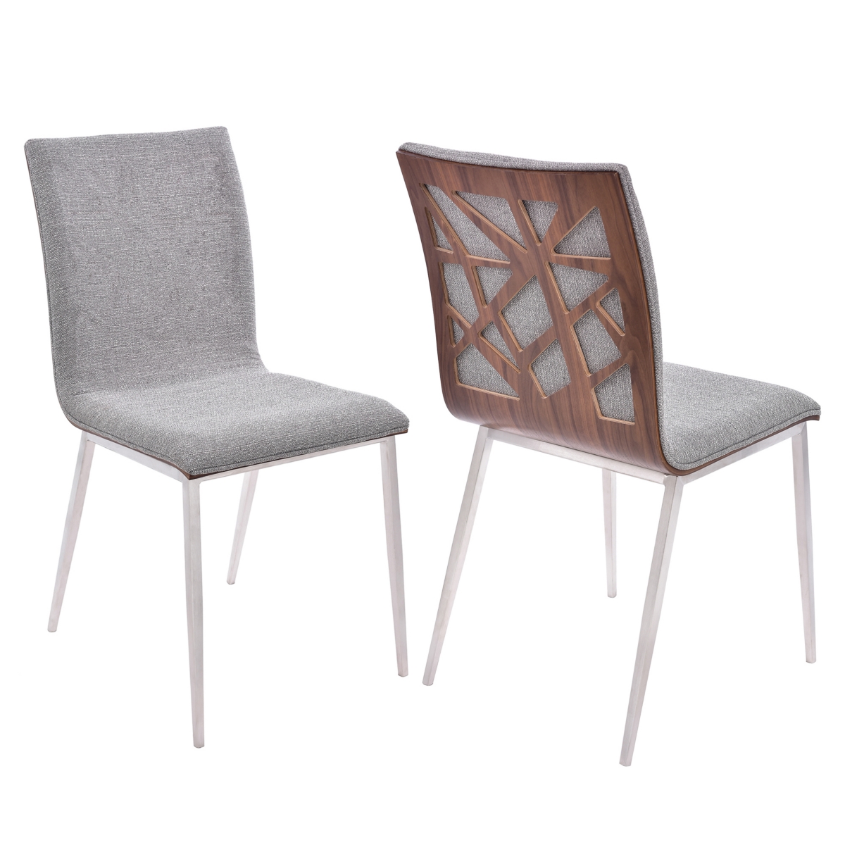 Click here for Crystal Dining Chair (Set of 2) - Grey prices