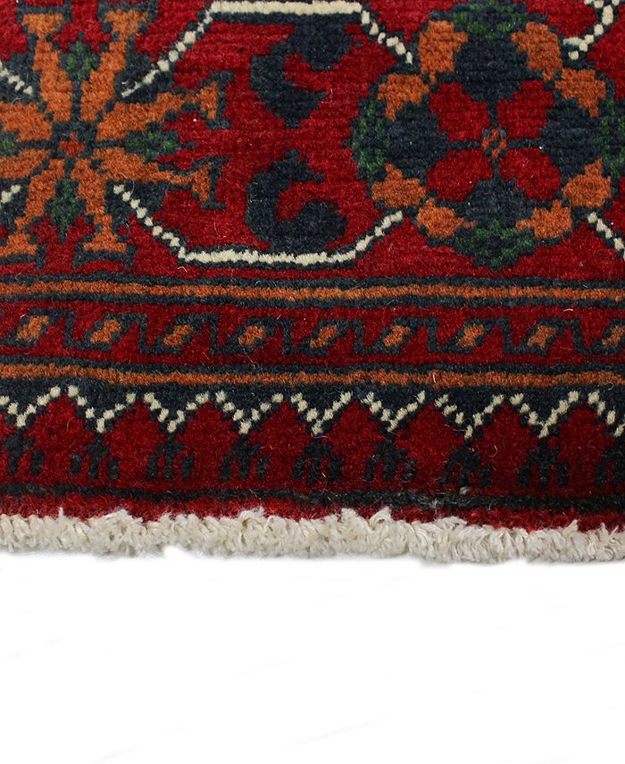 BB Rugs Fine Beshir 621224 Red 2'9" x 9'6" Runner Area Rug - Macy's