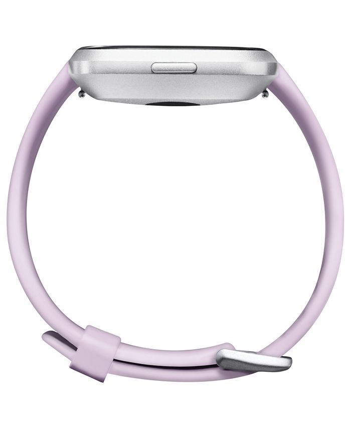 Fitbit Versa Lite Lilac Strap Smart Watch 39mm - Macy's