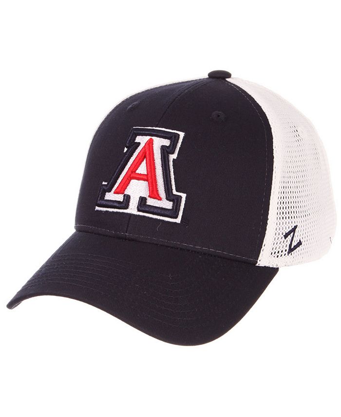 Zephyr Arizona Wildcats Mesh Flex Stretch Fitted Cap - Macy's