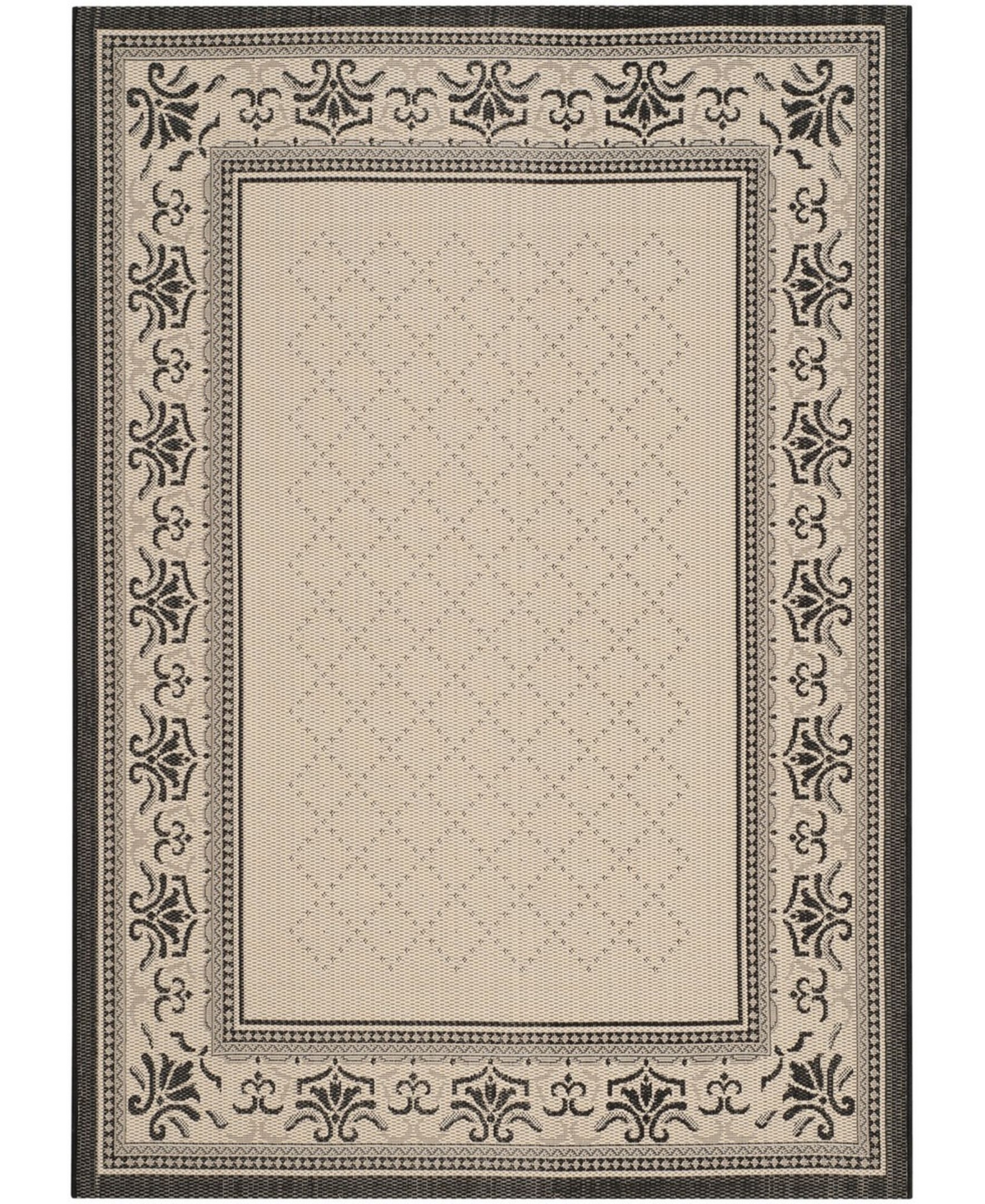 Click here for Safavieh Courtyard CY0901 Sand and Black 53 x 77 O... prices