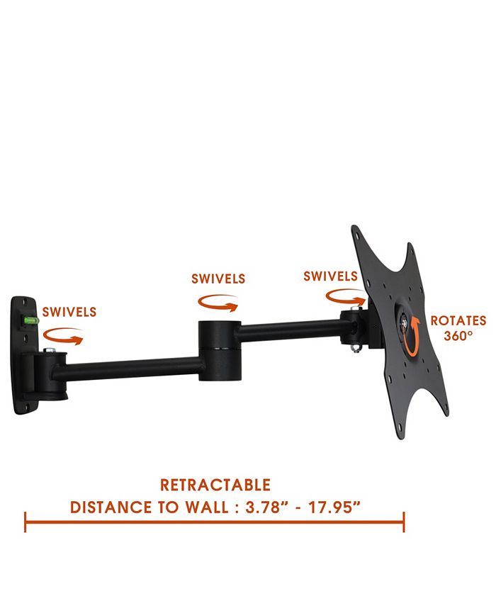 MegaMounts Full Motion Single Stud Wall Mount - Macy's