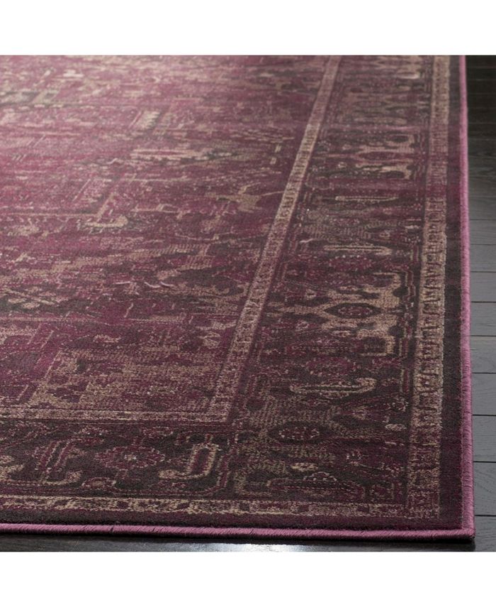 Safavieh Vintage Raspberry 5'3" x 7'6" Area Rug - Macy's