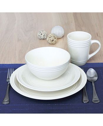 Baum Allure 16 Piece Dinnerware Set, Service for 4 - Macy's