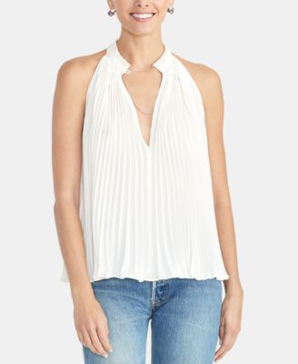RACHEL Rachel Roy Pleated Top - Macy's