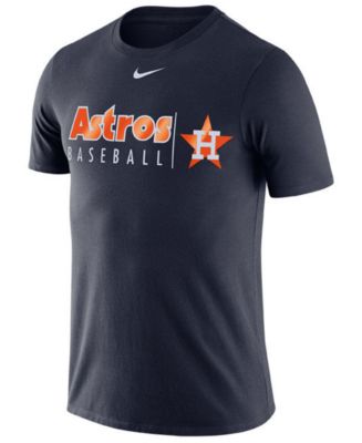 Nike Men's Houston Astros Dri-FIT Practice T-Shirt - Macy's