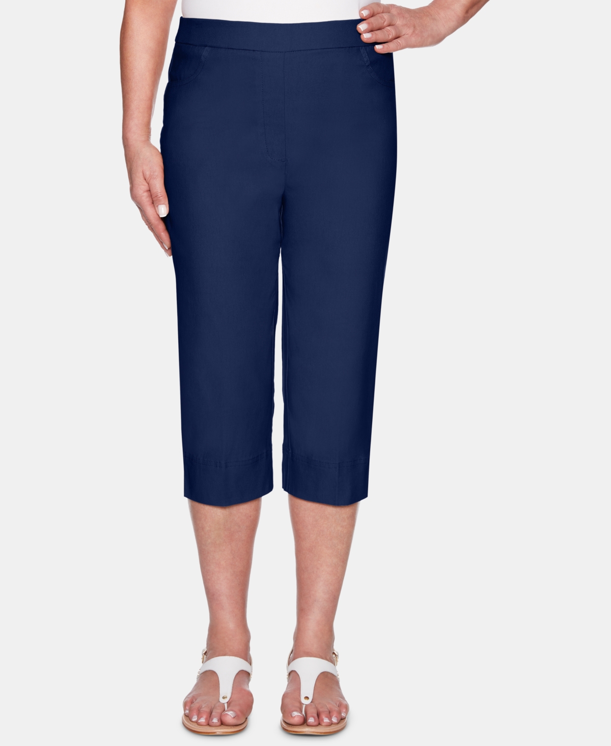 Click here for Alfred Dunner Petite Classic Allure Super Stretch... prices